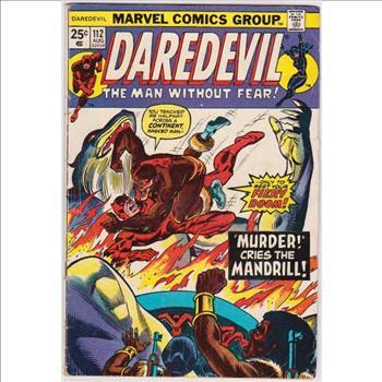 1974 DAREDEVIL #112 Issue - Marvel Comics | Property Room