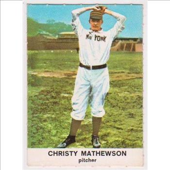 1961 Christy Mathewson Golden Press #24 Card - HOF'er | Property Room