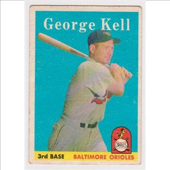 1958 Topps George Kell #40 Card - HOF'er | Property Room