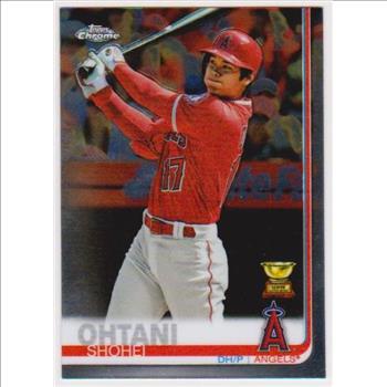 2019 Topps Chrome Shohei Ohtani #1 Topps All-Star Rookie Card ...