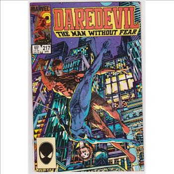 1985 DAREDEVIL #217 Issue - Marvel Comics | Property Room
