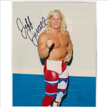 Signed - Jeff Jarrett Wrestling Photo - WWE Hall Of Famer Autograph ...