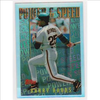 REFRACTOR - Barry Bonds 1996 Topps Mystery Finest #M13 - Tough Pull ...