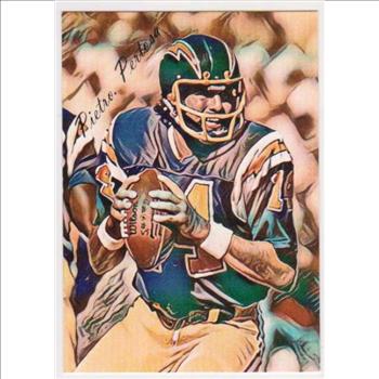 #7/25 Produced - Dan Fouts Signed By Artist ACEO Giclee Art Card ...
