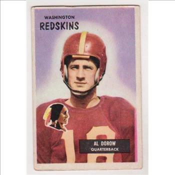 1955 Bowman Football Al Dorow #77 Card | Property Room