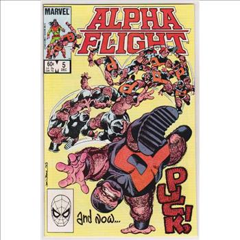 1983 ALPHA FLIGHT #5 Issue - Marvel Comics | Property Room