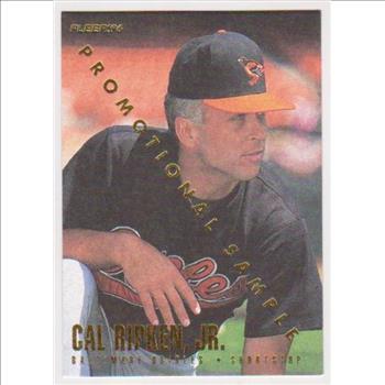 1996 Fleer Promotional Sample Cal Ripken, Jr. #20 Card | Property Room