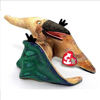 2000 Ty Beanie Baby SWOOP THE PTERODACTYL - New With Tags | Property Room