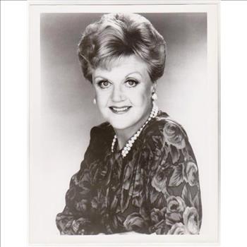 Angela Lansbury MURDER, SHE WROTE 8x10 B&W Publicity Photo | Property Room