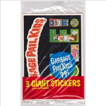 Sealed - 1986 Topps Garbage Pail Kids Giant Stickers Unopened Pack ...
