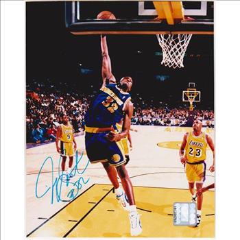 Signed 8x10 - Joe Smith Golden State Warriors Autograph w/ SCORE BOARD ...