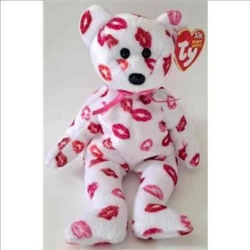 2003 Ty Beanie Baby Kissy The Bear - New With Tags | Property Room