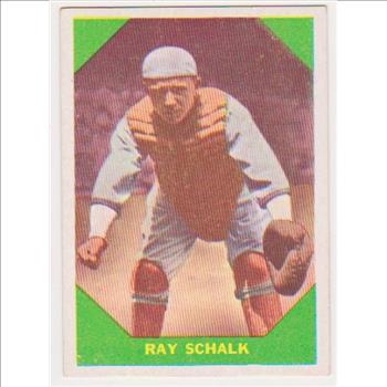 1960 Fleer Ray Schalk #56 Card - HOF'er | Property Room