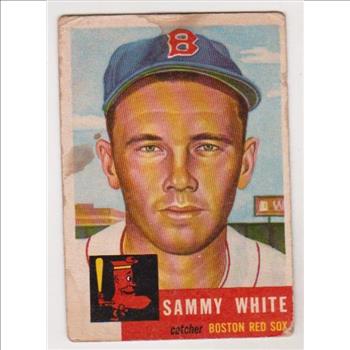 1953 Topps Baseball Sammy White #139 Card | Property Room