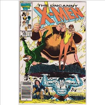 1986 The Uncanny X-Men #206 Issue - Marvel Comics | Property Room