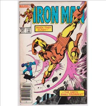 1984 Iron Man #187 Issue - Marvel Comics | Property Room