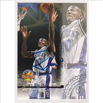Signed Rookie - Tony Delk 1996 Score Board Autographed Collection ...