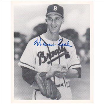 Autographed Warren Spahn B+W 8x10 Photo - HOF'er Autograph | Property Room