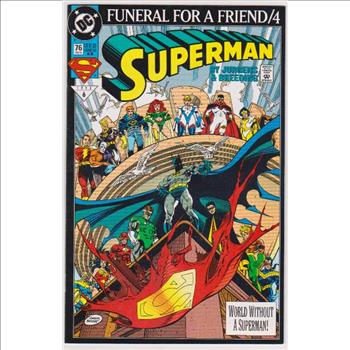 1993 DC Comics SUPERMAN #76 Issue | Property Room