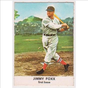 1961 Golden Press Jimmie Foxx #22 Card - HOF'er | Property Room