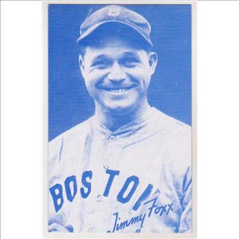 Vintage - Jimmy Foxx 1980 Hall of Fame Exhibit Card | Property Room