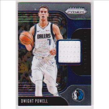 Player Worn Jersey Card - Dwight Powell 2019-20 Panini Prizm ...