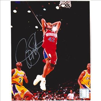 Signed - JERRY STACKHOUSE 8x10 Photo w/ COA From Scoreboard | Property Room