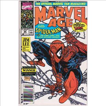 1990 MARVEL AGE #90 Issue - Marvel Comics | Property Room
