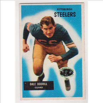 1955 Bowman Football Dale Dodrill #79 Card | Property Room