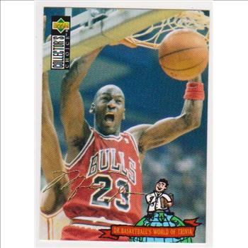 MICHAEL JORDAN Gold Signature - 1994-95 Collectors Choice International ...