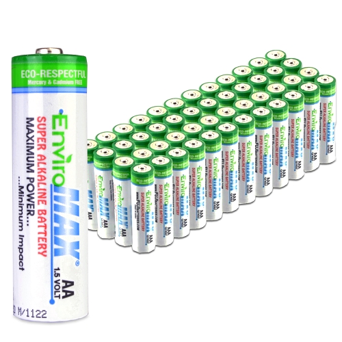 (48-Pack) Fuji EnviroMAX Super Alkaline AA 1.5V Batteries | Property Room