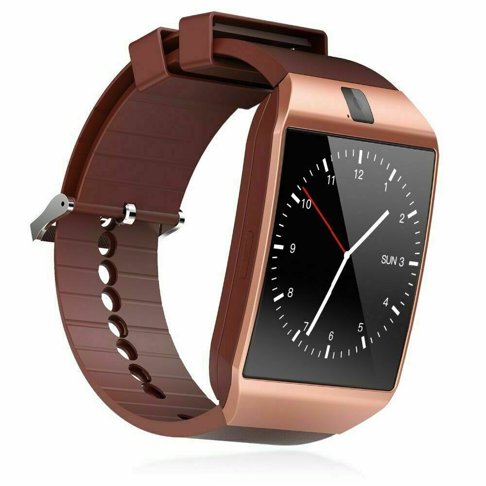 Bluetooth Wrist Phone Smartwatch - Gold | Property Room