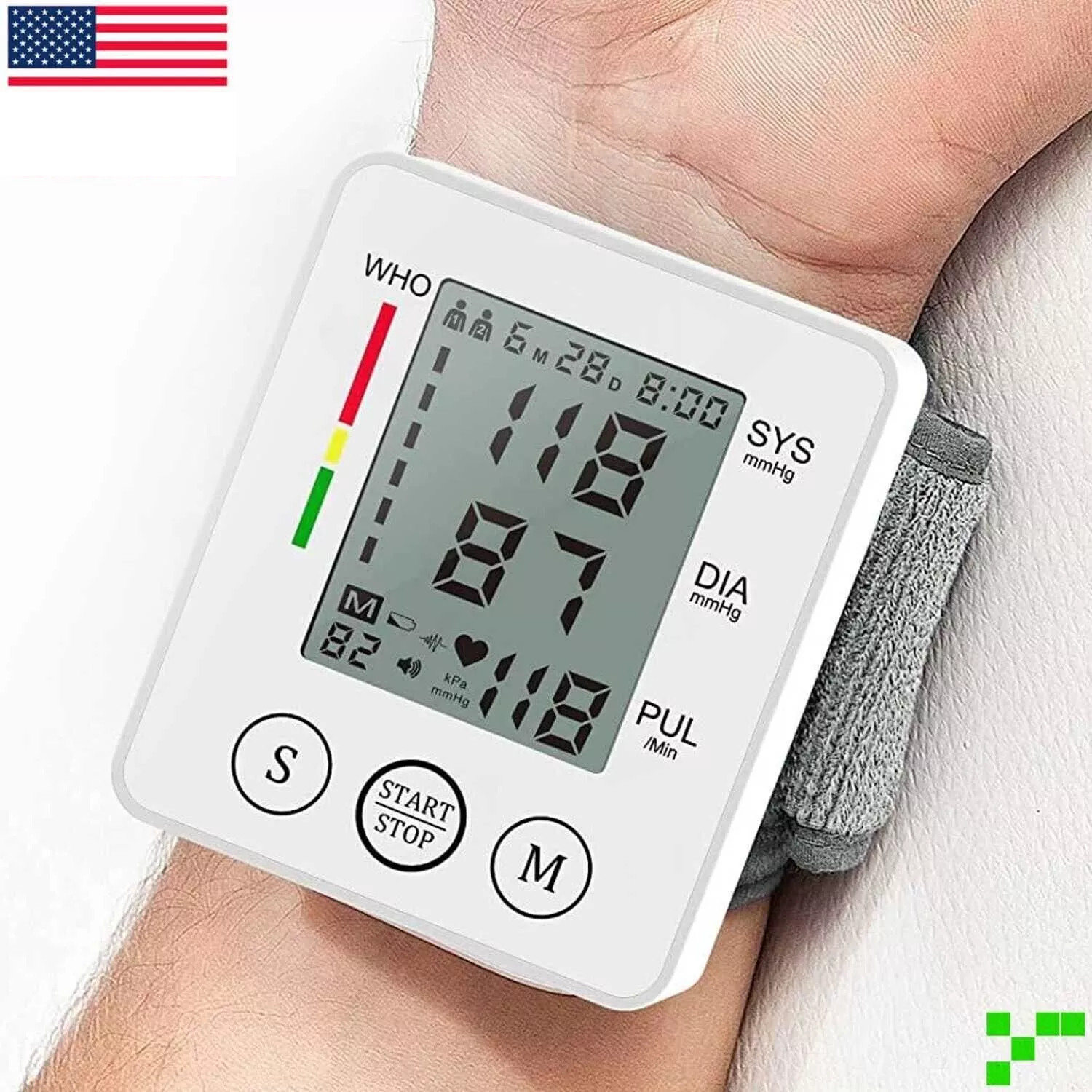 Digital Wrist Blood Pressure and Heart Rate Monitor | Property Room