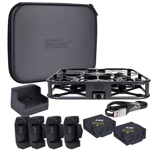First Person View Quadcopter Drone with HD Camera & LED Lights ...