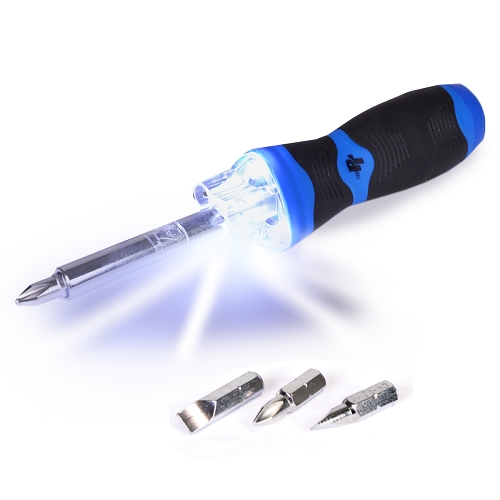 LED Screwdriver with Interchangable Tips (3 pack) | Property Room