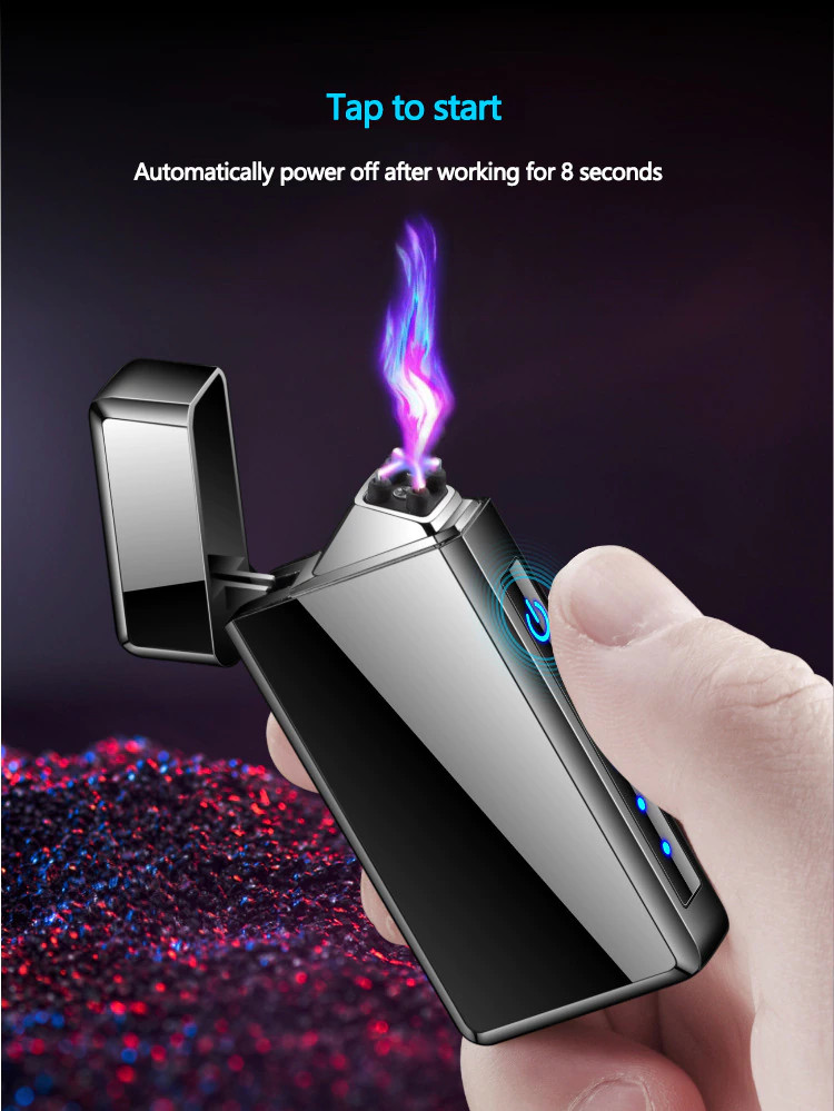Rechargeable Gold Arc Lighter | Property Room