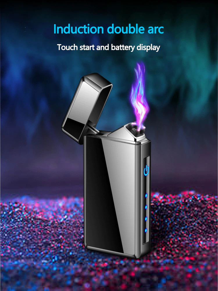 Rechargeable Gold Arc Lighter | Property Room