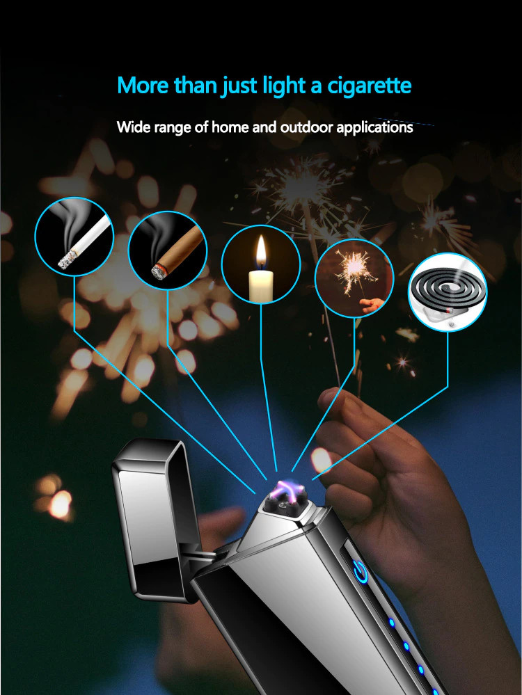 Rechargeable Gold Arc Lighter | Property Room