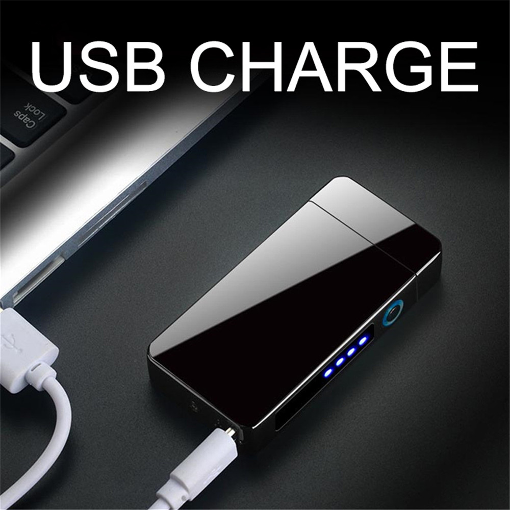 Rechargeable Matte Black Arc Lighter | Property Room