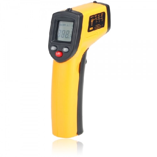 Yellow & Black Infrared Digital Temperature Gun | Property Room
