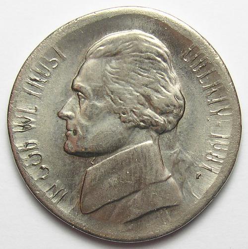 Rare Mint Error - Broadstruck 1981-P Jefferson Nickel | Property Room