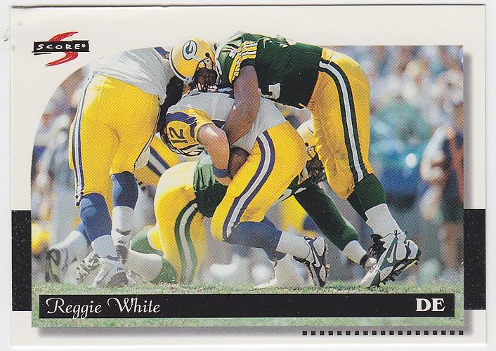 1996 Score #76 Reggie White Football Card - Hall Of Famer | Property Room