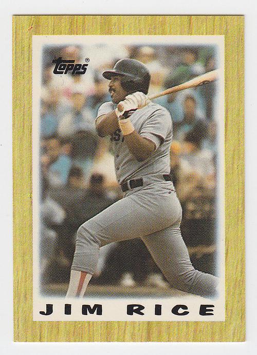 1987 Topps #44 Jim Rice Baseball Card - Hall Of Famer | Property Room