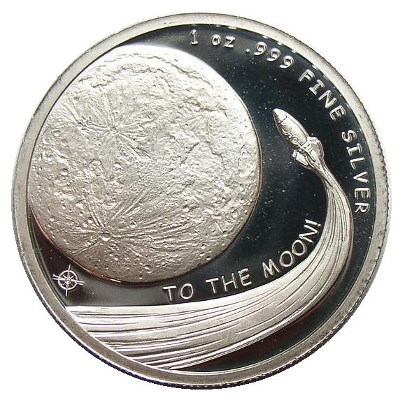One Troy Ounce .999 Fine Silver Dogecoin Medallion | Property Room