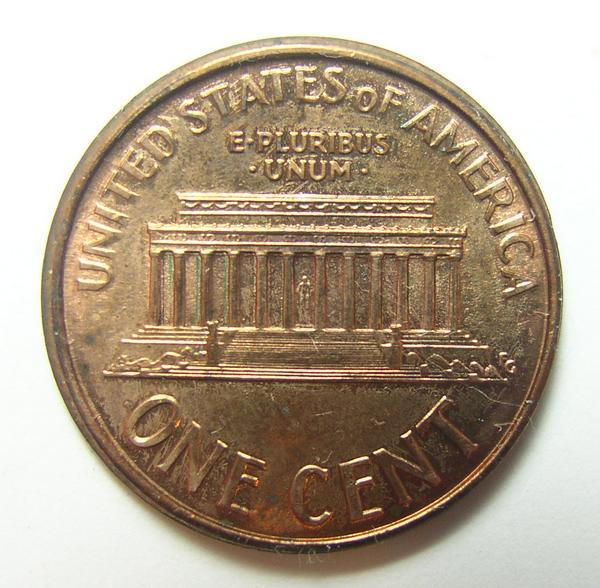 Rare Mint Error 2003-D Lincoln Cent with Monster Railroad Rim ...