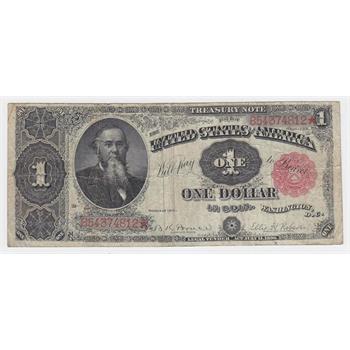 Tough To Find - 1891 $1 Red Seal National Treasury Note | Property Room