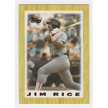 1987 Topps #44 Jim Rice Baseball Card - Hall Of Famer | Property Room