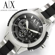 Armani Exchange Men's AX1214 Analog Display Analog Quartz Two Tone ...