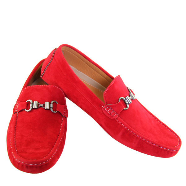 Giovanni Men's Red Loafers, Size 12 | Property Room