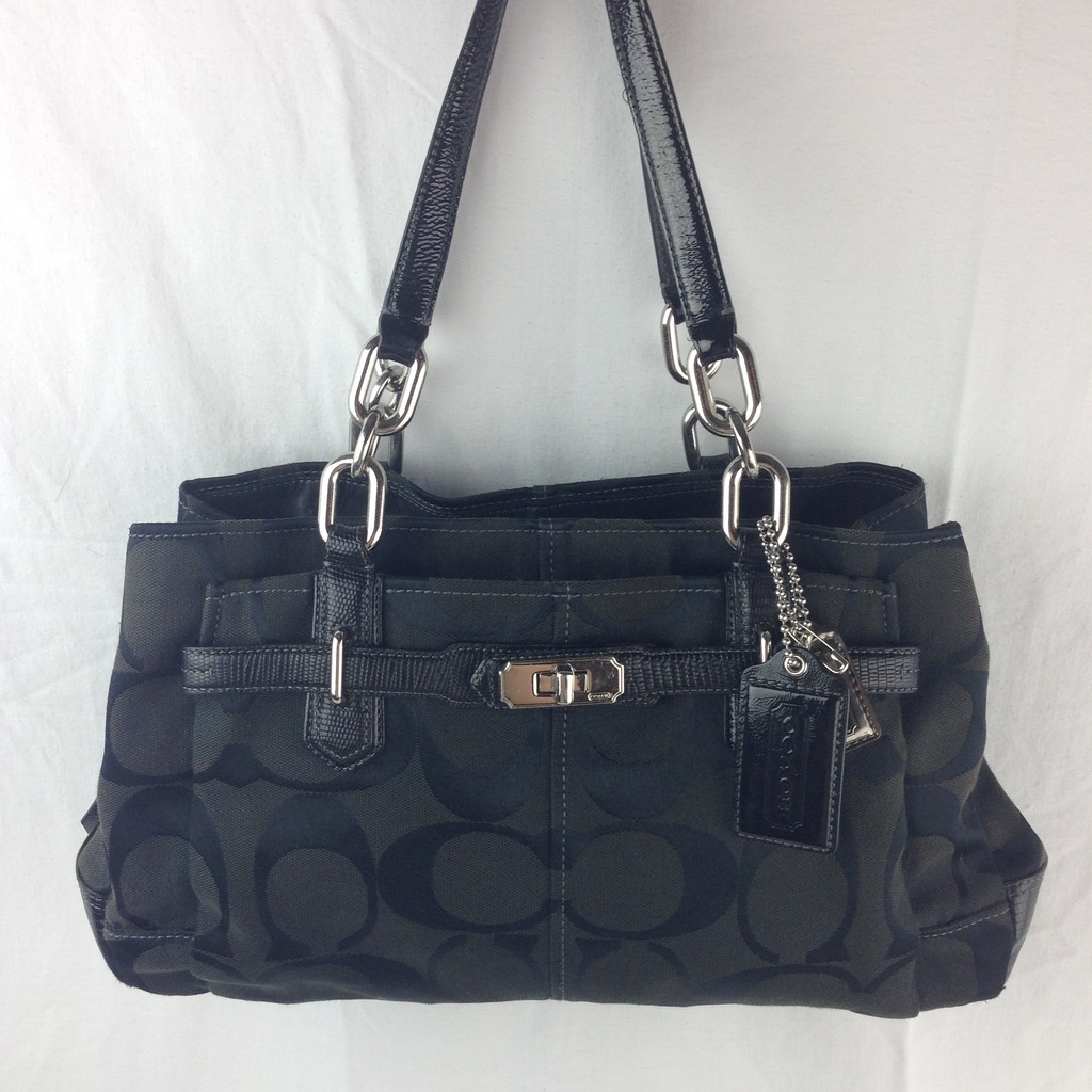 Coach Black Chelsea Signature Jayden Carryall Bag | Property Room